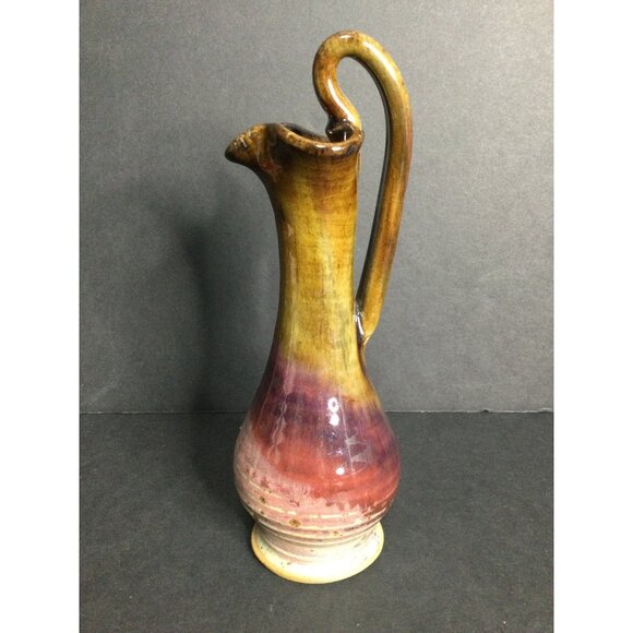 Handmade | Art | Pottery Art Rebekah Pitcher Bud Vase Decorative Jug ...